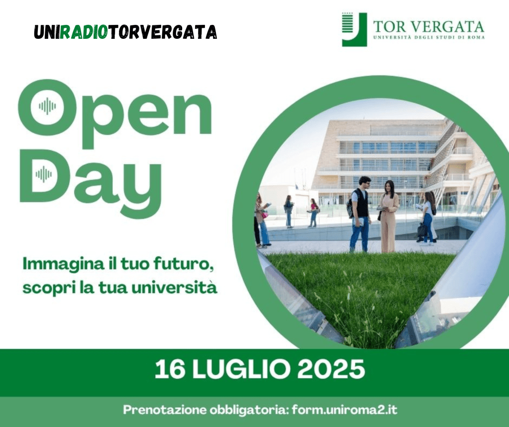 Open Day 2025 - UniRadio Tor Vergata - La Radio di Tor Vergata